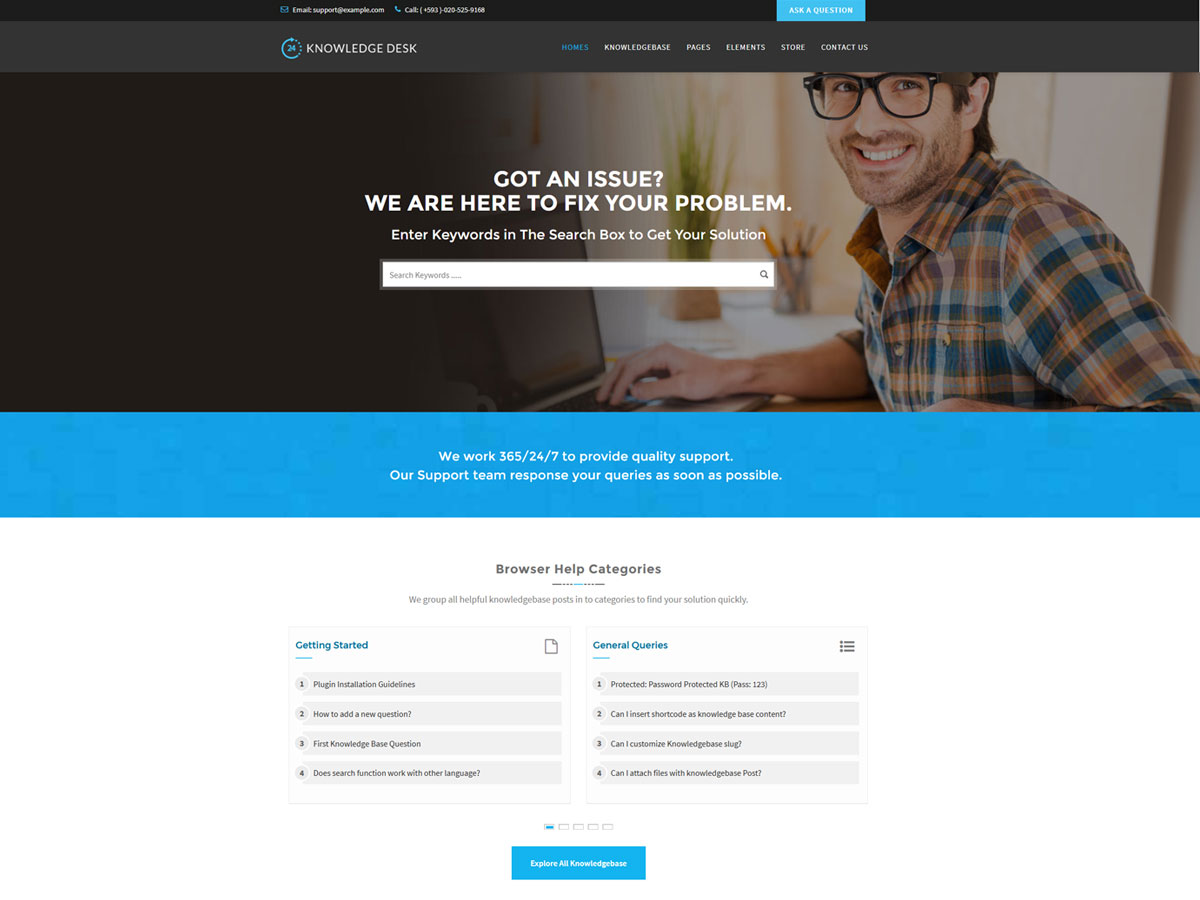 Knowledgedesk - Knowledge Base WordPress Theme by xenioushk | ThemeForest